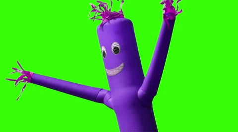 Crazy Green Screen Wacky Waving Inflatab... | Stock Video | Pond5