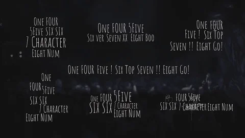 Crazy / Morphing Titles ~ After Effects Project #112362020