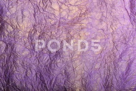 Creasy paper texture. Battered and wrinkled paper in light purple Stock ...