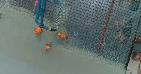 Create formwork top view. Creation of a ... | Stock Video | Pond5