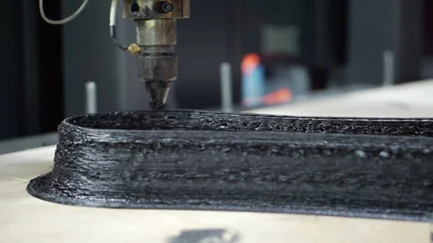 Creating a figure with a 3D printer. | Stock Video | Pond5