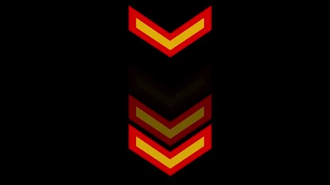 Creative animation of red and yellow col... | Stock Video | Pond5