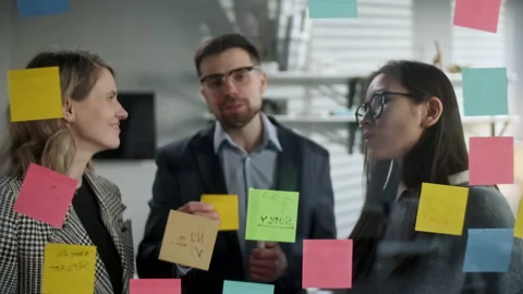 Creative Business Team Brainstorming Ide... | Stock Video | Pond5