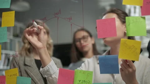 Creative Business Team Brainstorming Ide... | Stock Video | Pond5