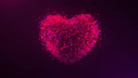 Creative Heart Animation Beating Heart ... | Stock Video | Pond5