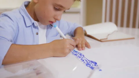 Boy Picture Drawing Stock Videos – Royalty-Free HD & 4K Videos | Page 3