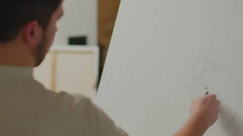 Drawing Guy Stock Videos – Royalty-Free HD & 4K Videos