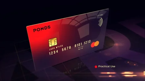 Credit Card Mocup ~ After Effects Template #151098660