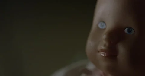 Creepy Baby Doll - Vintage Horror - Haun... | Stock Video | Pond5