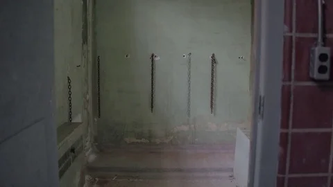 Creepy basement torture chamber | Stock Video | Pond5