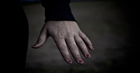 Creepy hands | Stock Video | Pond5