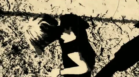 A creepy haunting girl walking (horror,... | Stock Video | Pond5