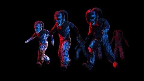 Horror Running Animation Stock Videos – Royalty-Free HD & 4K Videos | Pond5