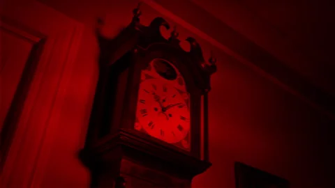 Creepy Clock Stock Video Footage | Royalty Free Creepy Clock Videos | Pond5