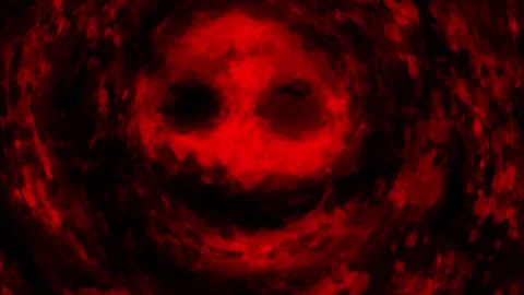 Creepy smile 2d animation. Animated 4K v... | Stock Video | Pond5