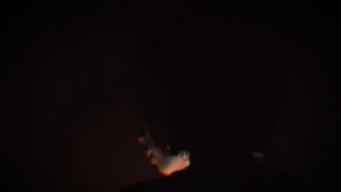 Creepy zombie woman with wounds on face | Stock Video | Pond5