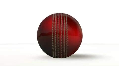 cricket ball roll animation surface | Stock Video | Pond5