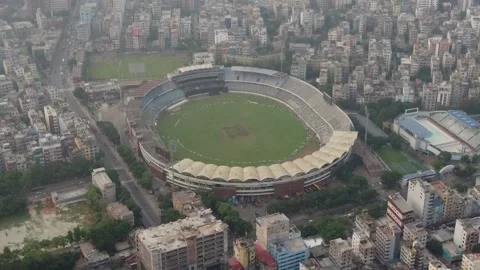 Cricket Stadium Sher e bangla stadium dr... | Stock Video | Pond5