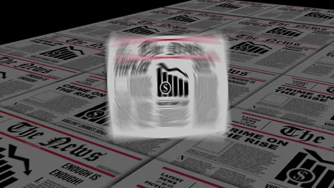 Newspaper Animation Stock Footage ~ Royalty Free Stock Videos | Pond5
