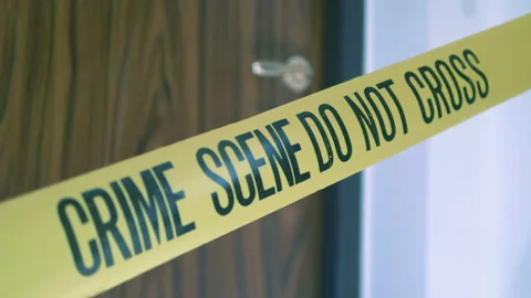 Crime Justice Police Crime Scene Tape Cross Police Crime Scene Stock ...