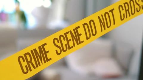 Crime Justice Police Crime Scene Tape Cross Police Crime Scene Stock ...