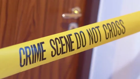 Crime Justice Police Crime Scene Tape Cross Police Crime Scene Stock ...