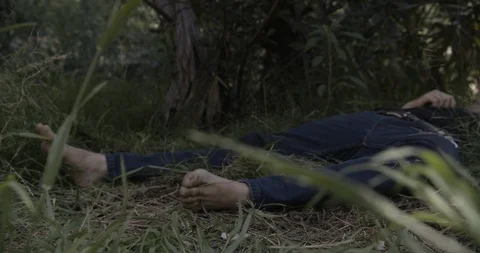 Dead Barefoot Stock Videos – Royalty-Free HD & 4K Videos