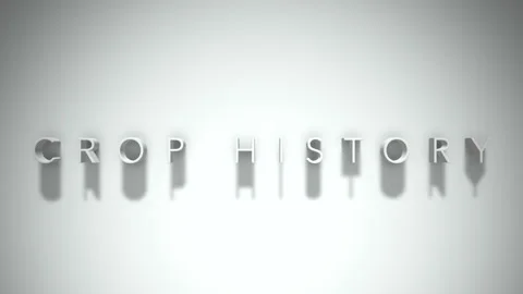 crop history 3D title animation white te... | Stock Video | Pond5