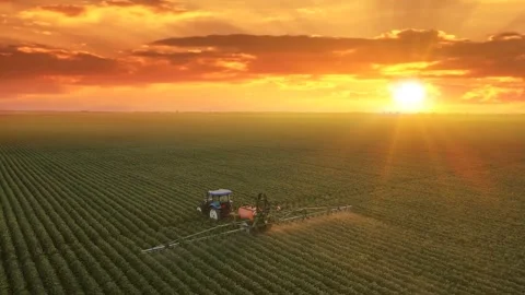 Crop Sprayer Stock Footage ~ Royalty Free Stock Videos | Pond5