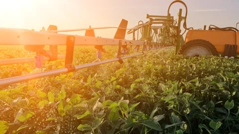 Crop Sprayer Stock Footage ~ Royalty Free Stock Videos | Pond5