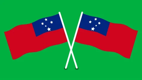 Samoan Flag Stock Video Footage | Royalty Free Samoan Flag Videos | Page 10