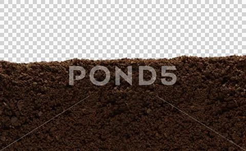 Cross-section of the earth. On an empty background. PNG Stock Image ...