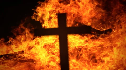 Silhouette Cross Stock Video Footage | Royalty Free Silhouette Cross ...