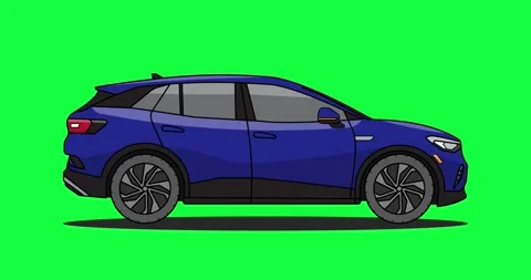 Crossover Car Animation , Crossover Car ... | Stock Video | Pond5