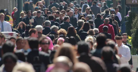 People Walking Timelapse Stock Video Footage | Royalty Free People ...