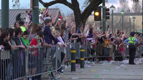 Parade Crowd Stock Footage ~ Royalty Free Stock Videos | Pond5