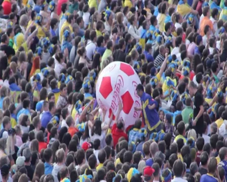 Yelling The Fans Stock Footage ~ Royalty Free Stock Videos | Pond5