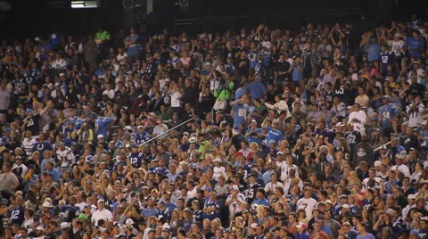 Crowd Football Game Stock Video Footage | Royalty Free Crowd Football ...