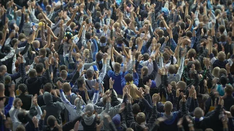 Clapping Crowd Stadium Stock Videos – Royalty-Free HD & 4K Videos