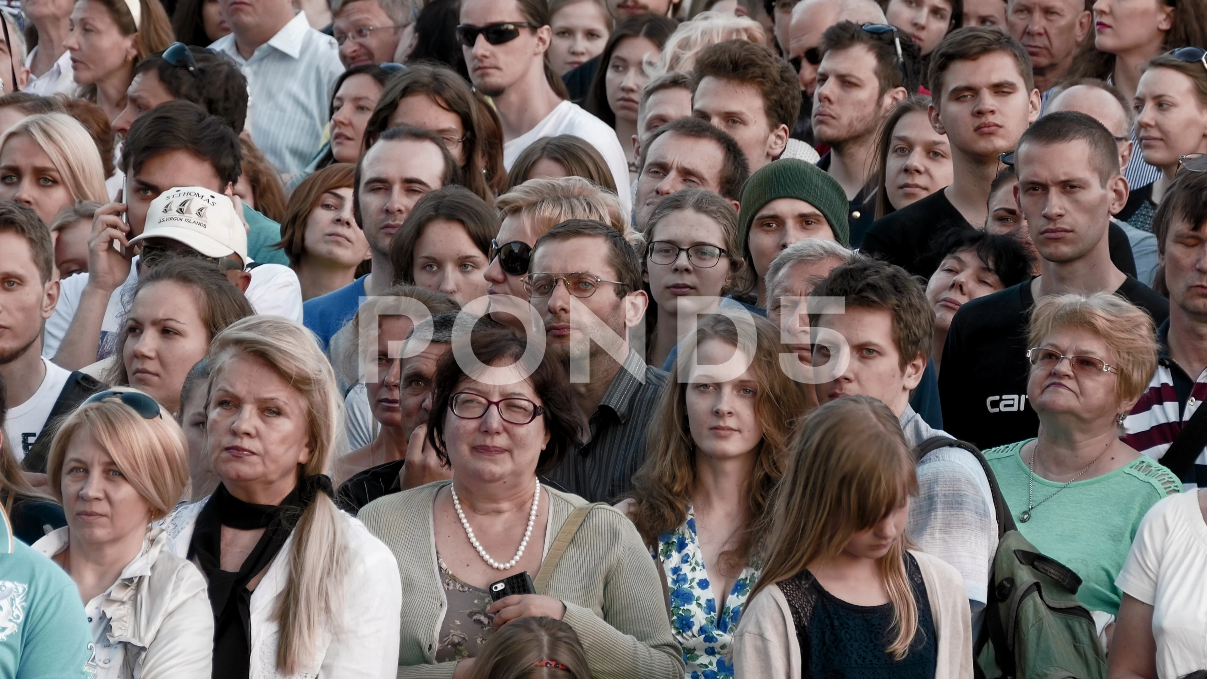 Audience Staring At You