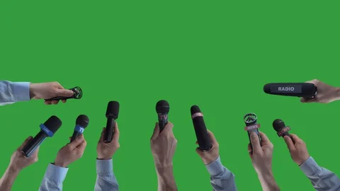 News Reporter Crowd Stock Video Footage | Royalty Free News Reporter ...