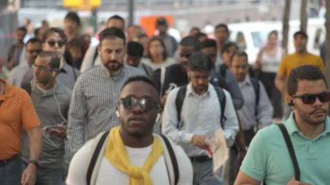 Men Crowd Stock Video Footage | Royalty Free Men Crowd Videos | Pond5