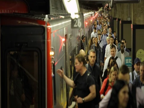 People On Commuter Train Stock Videos – Royalty-Free HD & 4K Videos