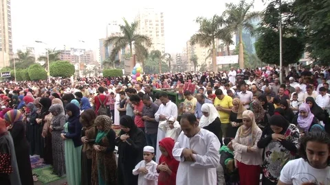 Egypt Crowd Stock Video Footage | Royalty Free Egypt Crowd Videos | Pond5