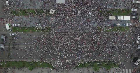 Stadium Crowd Aerial Stock Footage ~ Royalty Free Stock Videos | Page 9