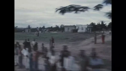 Crowd of people cheer on the arrival of ... | Stock Video | Pond5