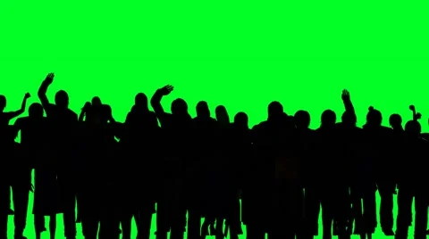 crowd of people cheerful cheering on gr... | Stock Video | Pond5