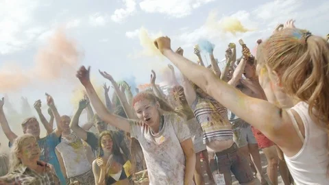 Crowd Screaming Stock Footage ~ Royalty Free Stock Videos | Pond5