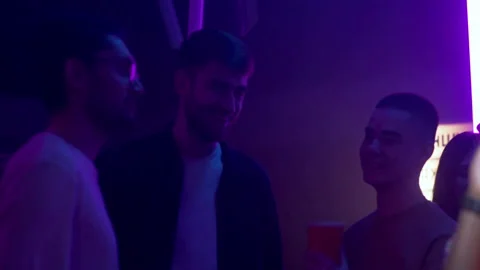 Crowd of people dancing on the dance flo... | Stock Video | Pond5