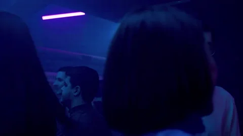 Crowd of people dancing on the dance flo... | Stock Video | Pond5